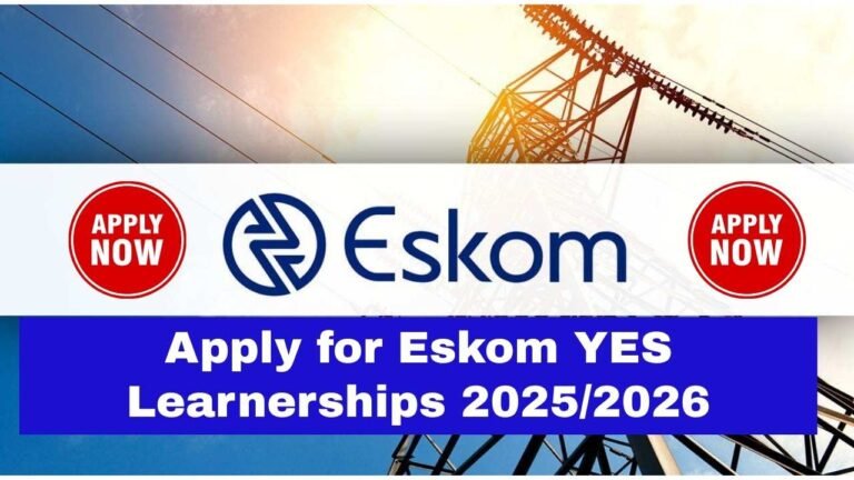 Apply for Eskom YES Learnerships 2025/2026 – Kickstart Your Career Today - Craft Academy